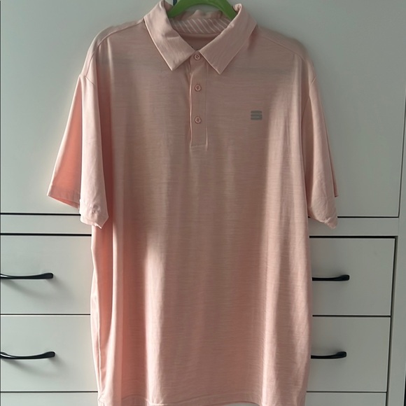 Shirts | Mens Peach Three Sixty Six Polo Shirt | Poshmark